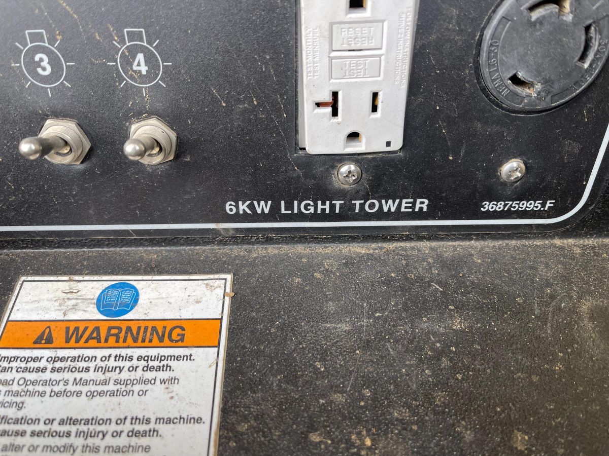 2012 Doosan L6 6kW Light Tower for sale in Edmonton, Alberta, Canada